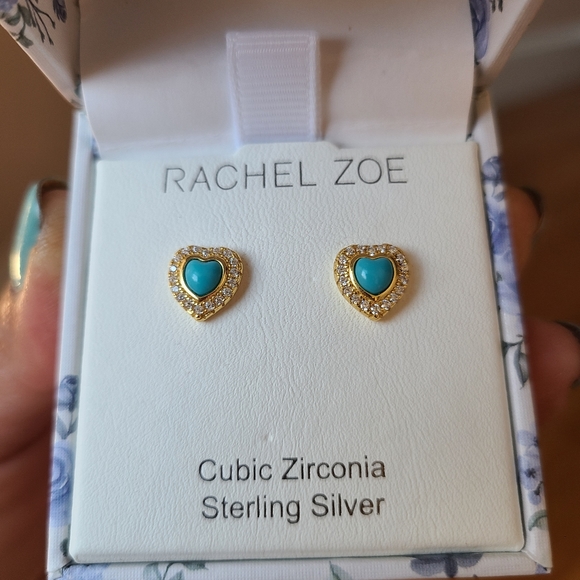 Rachel Zoe | Jewelry | Rachel Zoe Sterling Silver And Cubic Zirconia ...